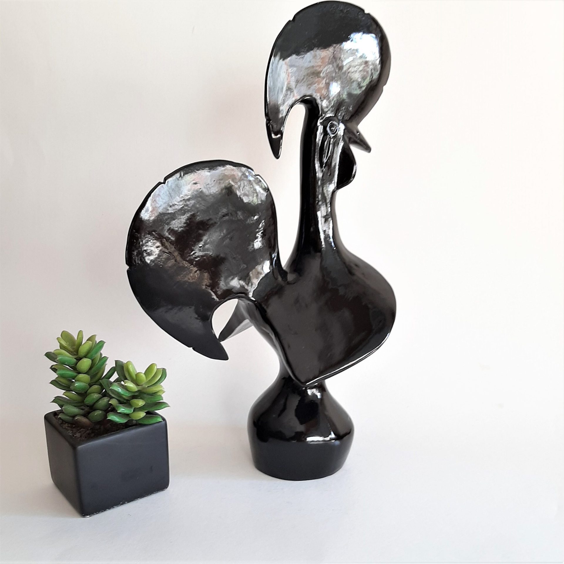 Black Portuguese Rooster - 40cm - PadaWorks