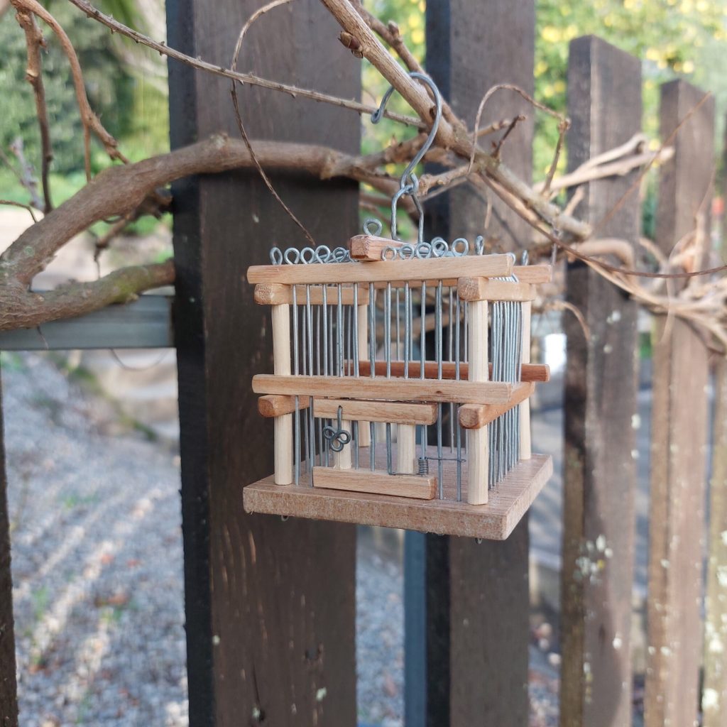 Mini Rustic Bird Cage - PadaWorks