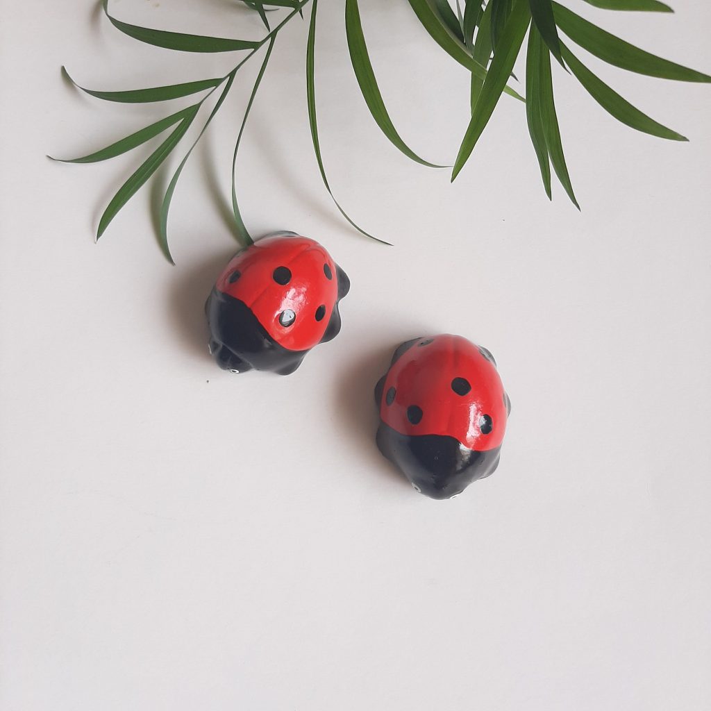 Ceramic Hanging Ladybug - PadaWorks