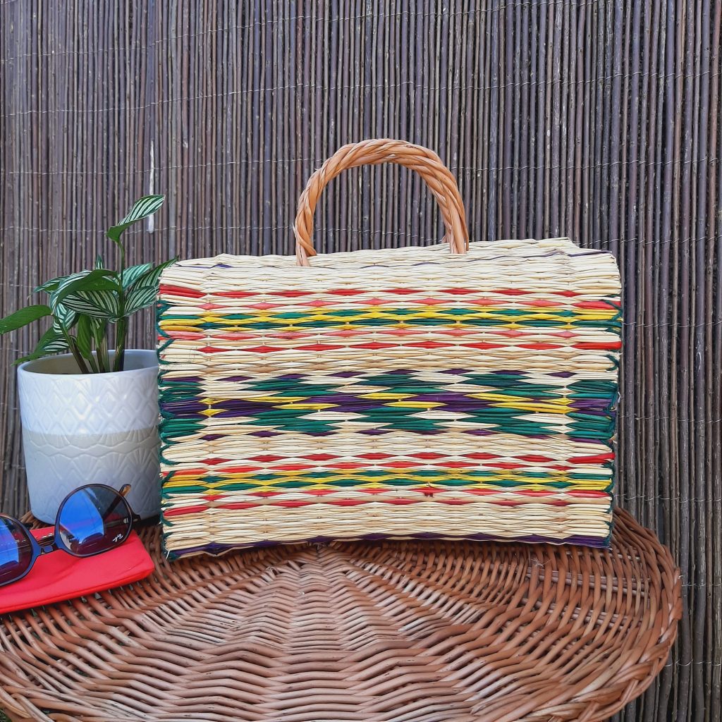 Straw Reed Basket Bag - PadaWorks
