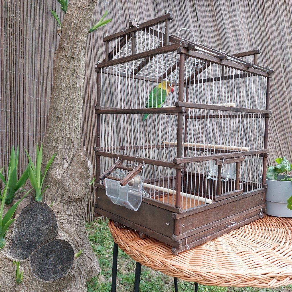 Classic Bird Cage - Brown - PadaWorks