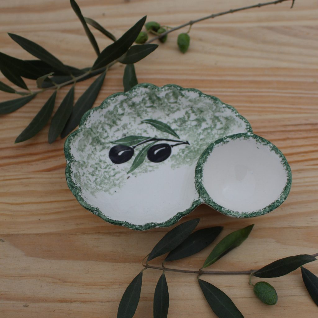 Vintage Ceramic Olives Plate - PadaWorks
