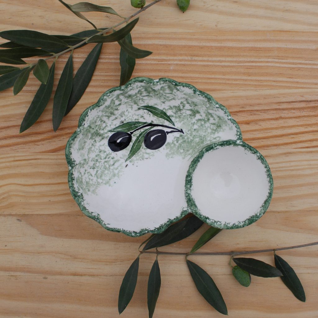 Vintage Ceramic Olives Plate - PadaWorks