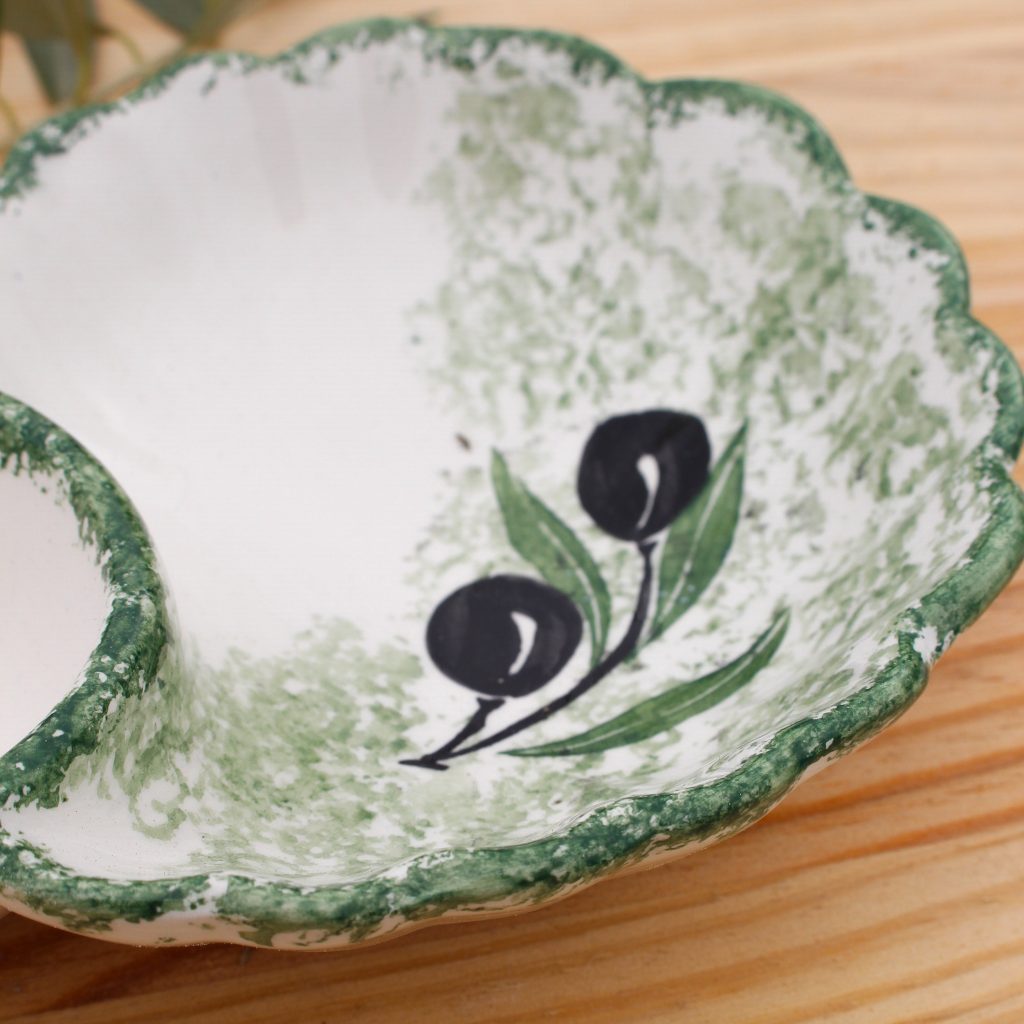 Vintage Ceramic Olives Plate - PadaWorks