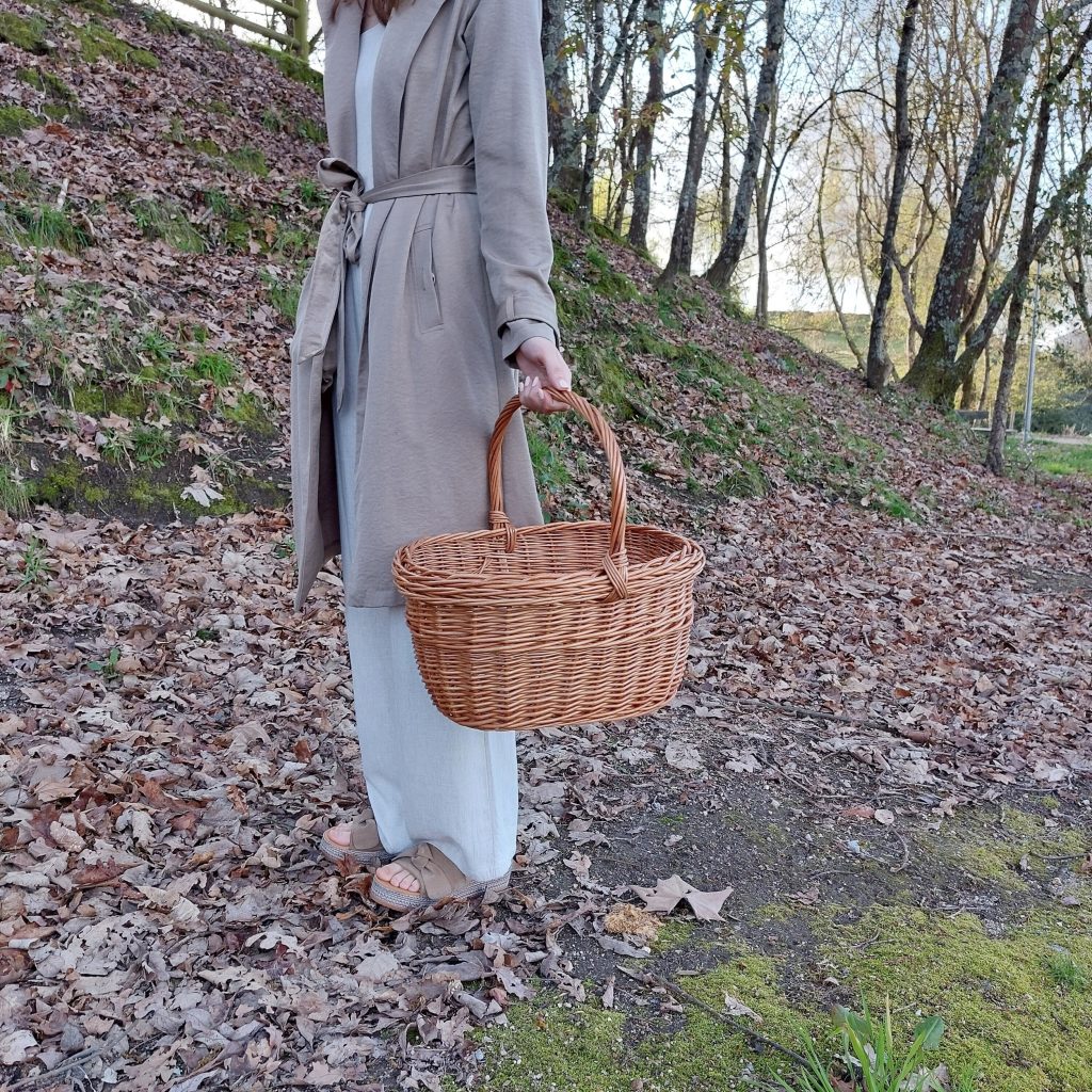 Oval Wicker Basket - PadaWorks