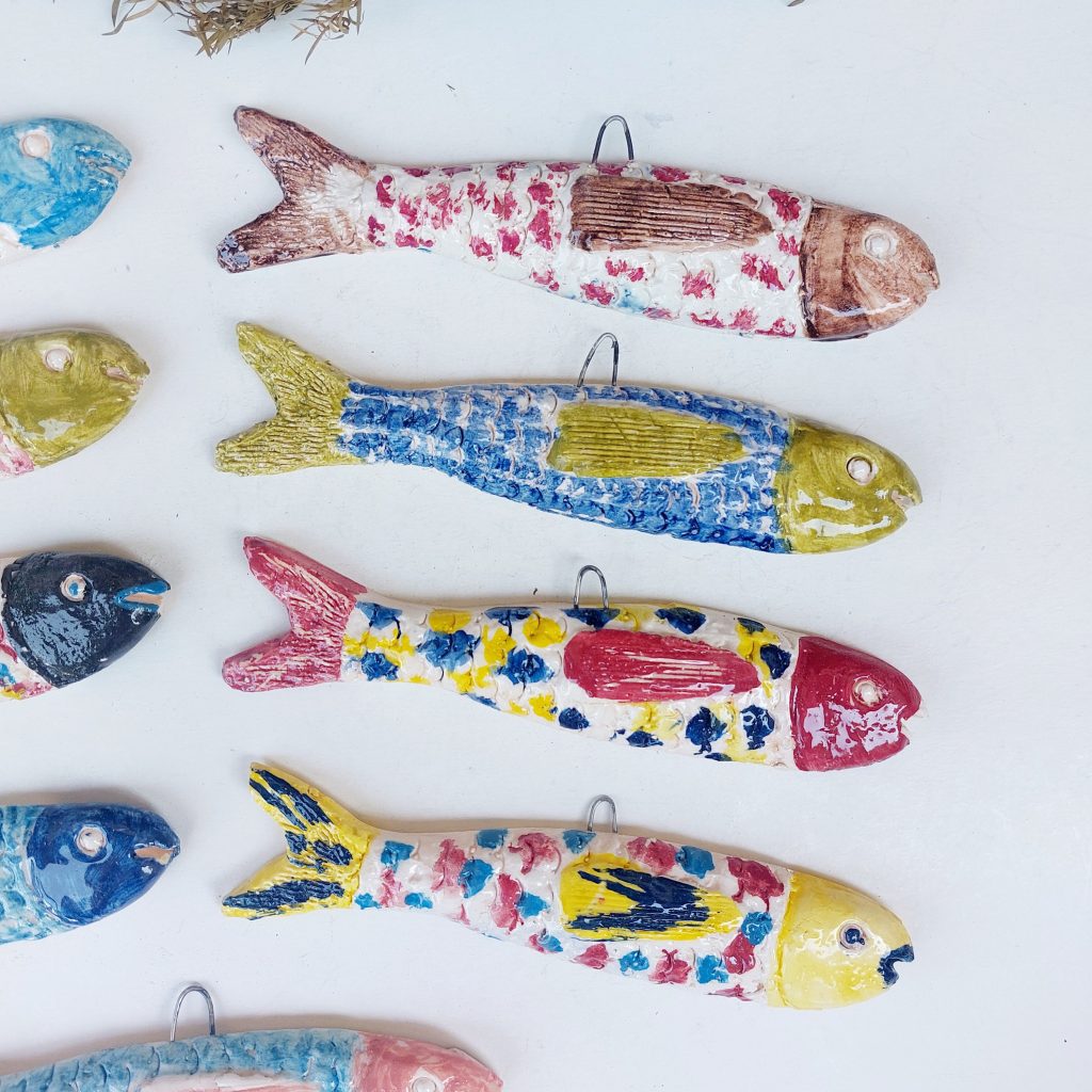 Handmade Ceramic Sardines - PadaWorks