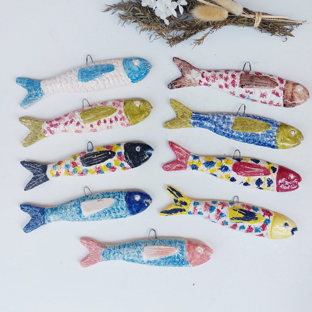 Handmade Ceramic Sardines - PadaWorks