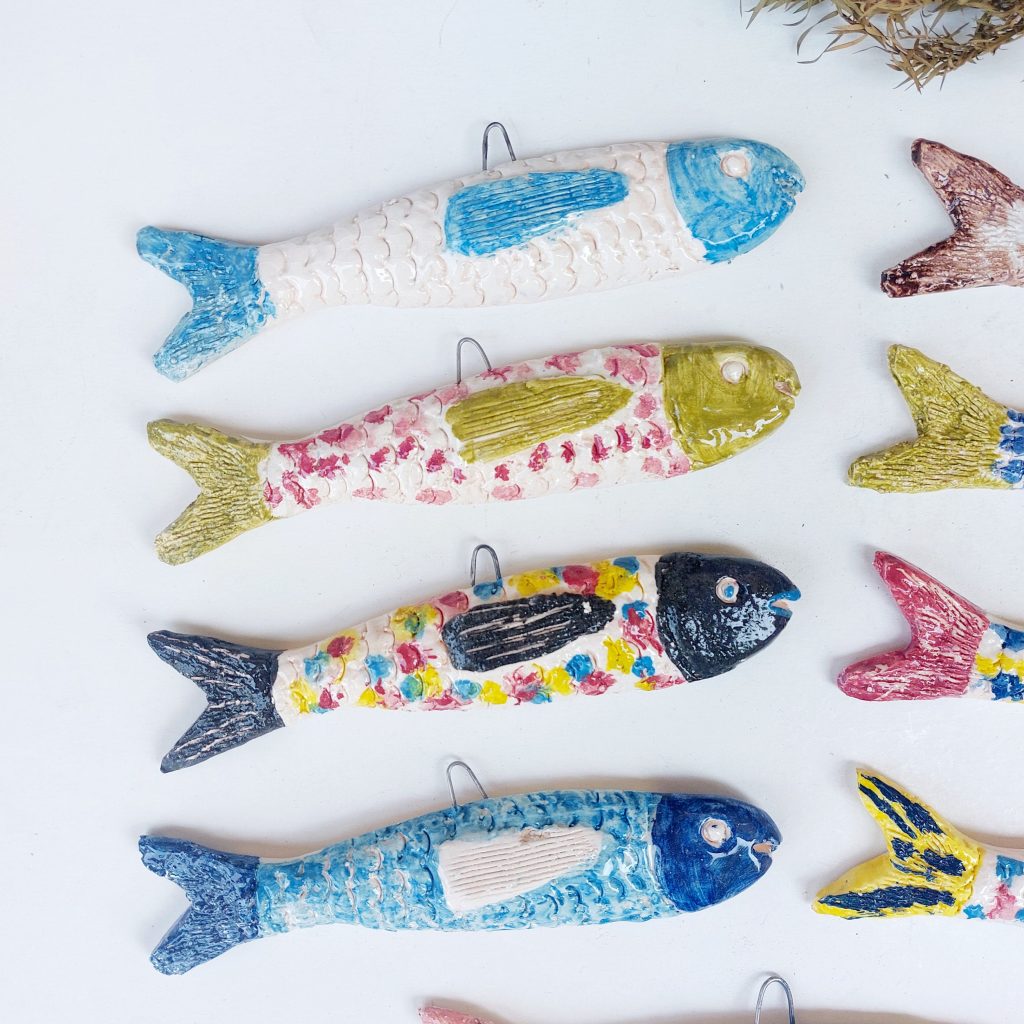 Handmade Ceramic Sardines - PadaWorks