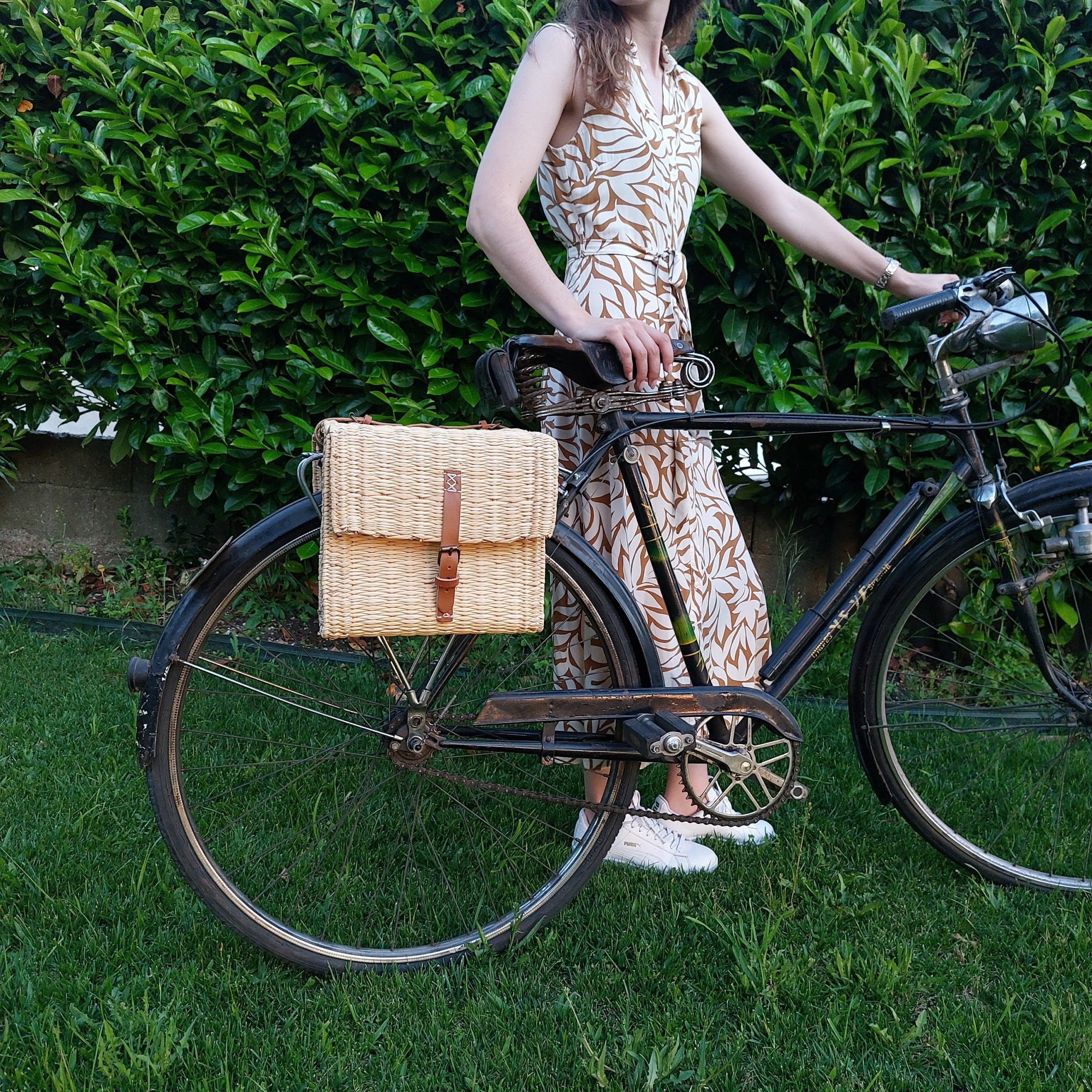 Reed Bicycle Basket - Small Size - PadaWorks